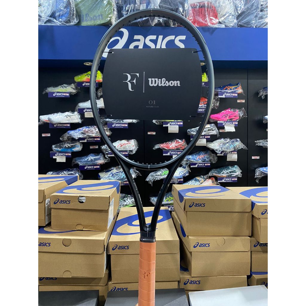 Jual Raket Tenis Wilson RF 01 Future Black [280 gram / 98 inc] | Shopee ...
