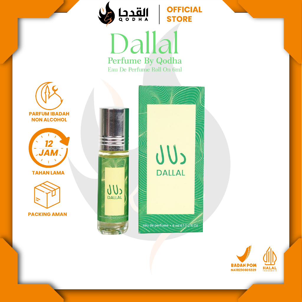 Jual Parfum Sholat Qodha Roll On Minyak Wangi Non Alcohol Tahan Lama Aroma Dallal 6ml | Shopee ...