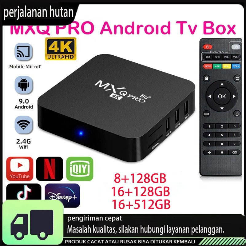 Jual Android Box 4K TV Box 16gb Ram 512gb Rom TV BOX 2.4G Wifi Smart Tv Box Unlock Tv Box ...