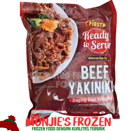 Jual FIESTA Ready To Serve Beef Yakiniku 300gr - Daging Sapi Yakiniku ...