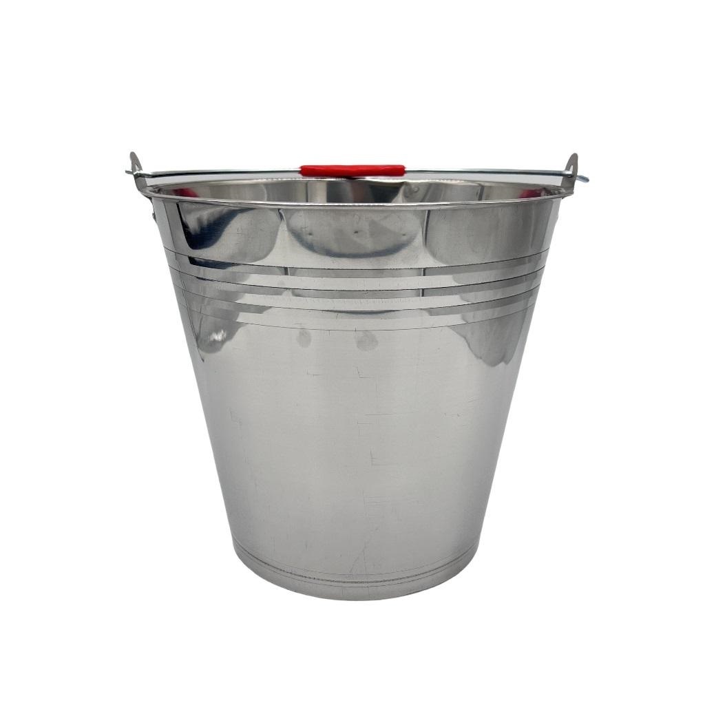 Jual ember timba stainless steel besar 10 liter 8 liter LK93 | Shopee ...