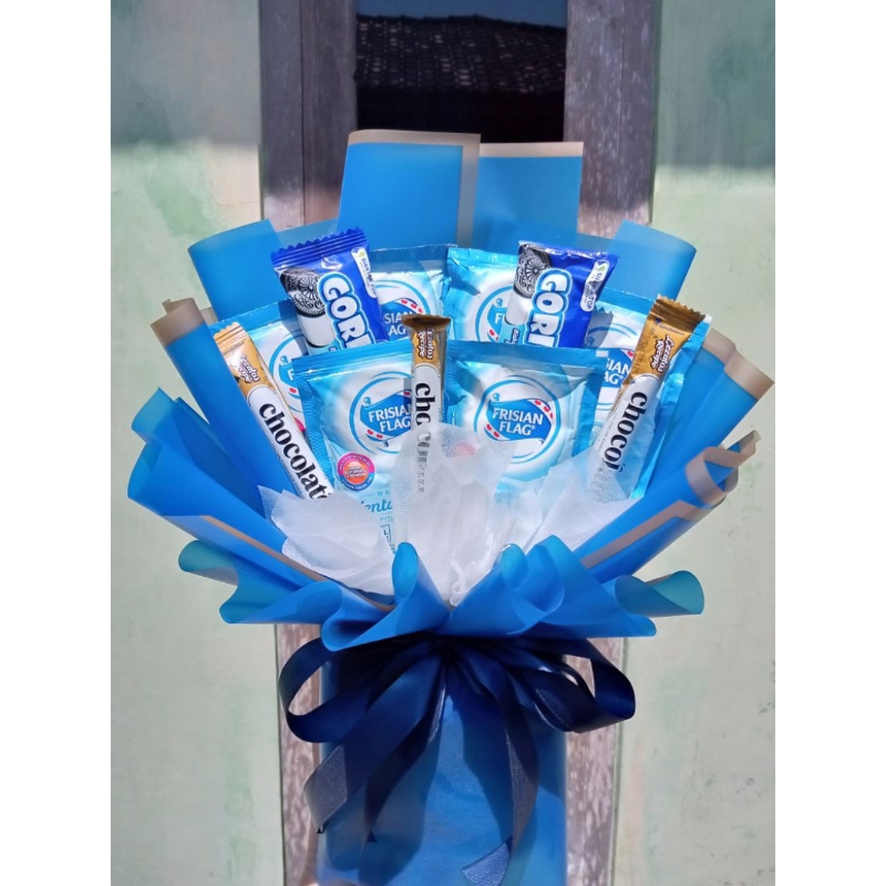 Jual BUCKET SUSU SACHET / BUKET SUSU SACHET / BUCKET MINUMAN SERBUK ...