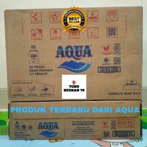 Jual Aqua Cube 220Ml Limited Edition ( Karton ) | Shopee Indonesia