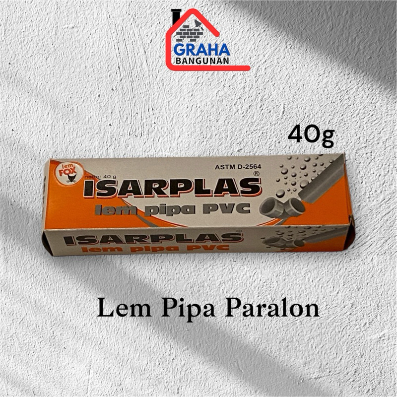 Jual LEM PIPA PVC ISARPLAS BY LEM FOX | Shopee Indonesia