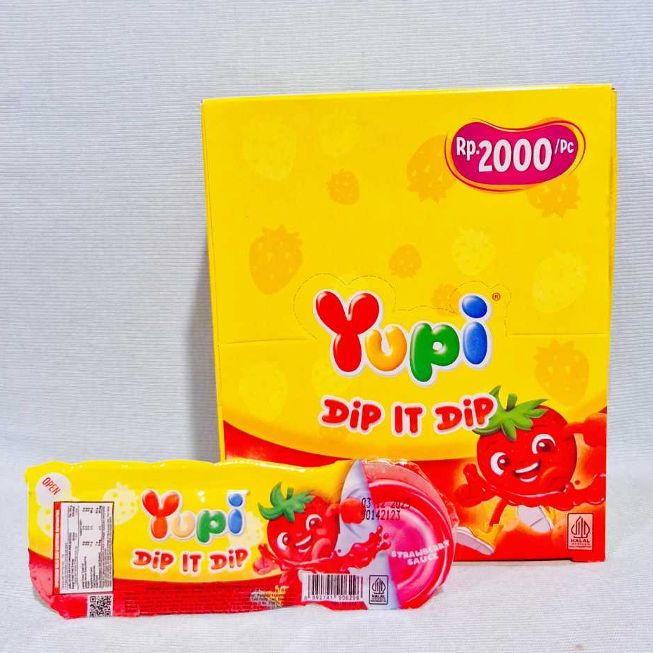 Jual Yupi Dip It Dip (1 Box isi 12 Pcs) | Shopee Indonesia