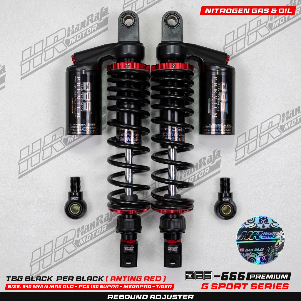Jual Shockbreaker DBS 666 PREMIUM uk 340mm HONDA PCX 150, NMAX 155 OLD, ADV 150, PCX 160 Klik ...