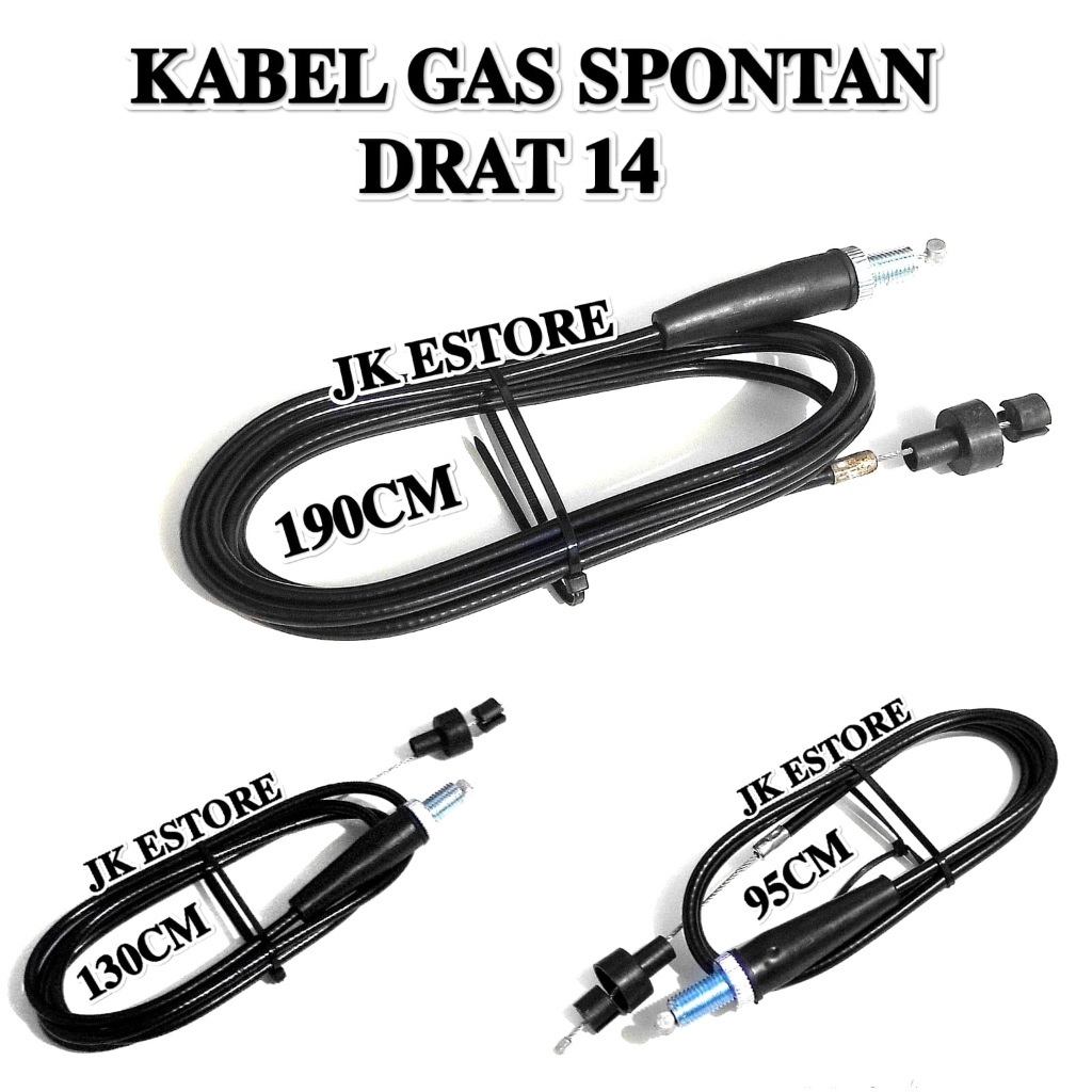 Jual Kabel Gas Spontan / Kabel Gas Standar Uk 95CM, 130CM & 190CM ...