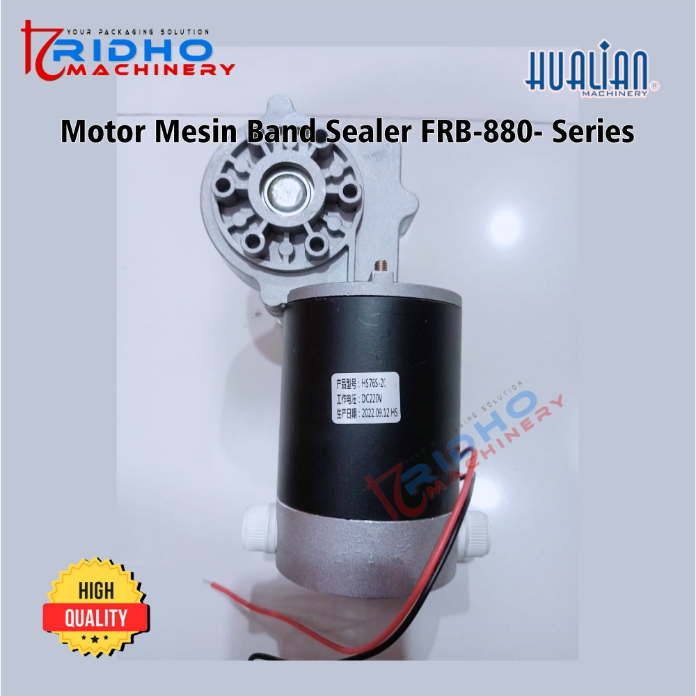 Jual DC Motor Mesin Continuous Band Sealer FRB-880 Hualian | Shopee ...