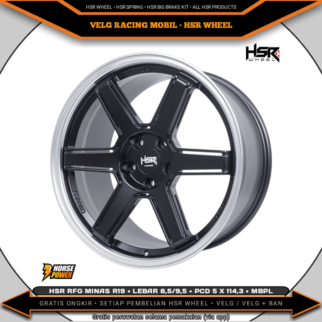 Jual Velg R19 • Mobil 5 Baut Roda • Single Pcd 5 x 114,3 • Hsr Rfg ...