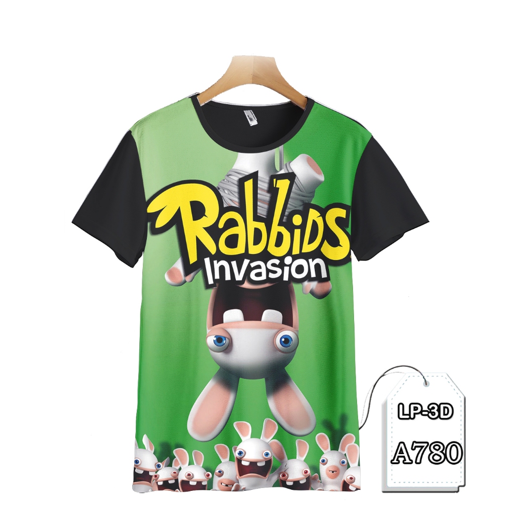 Jual Baju Rabbids Invasion Baju Anak Kartun TV Serial Animasi #LP3D ...