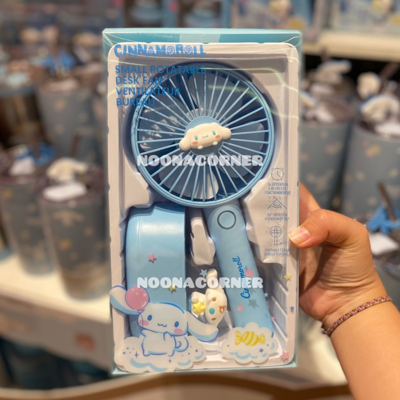 Jual Miniso x Sanrio ‼️ Kipas Mini / Small Rotatable Desk Fan Sanrio ...
