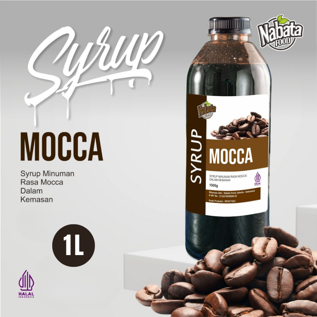 Jual Sirup Rasa Moka Nabata Food 1 liter | Syrup Mocca 1000ml Moca | Shopee Indonesia