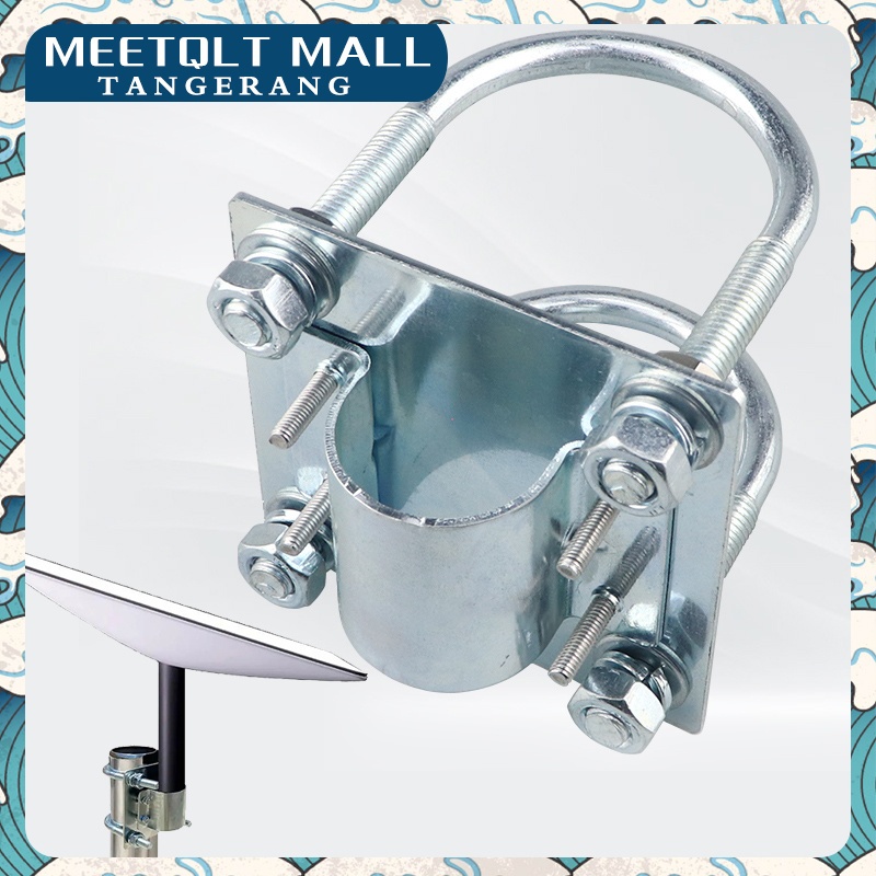 Jual Klem Antena-Klem Tiang Antena-Breket Vertical Antena-Klem ...