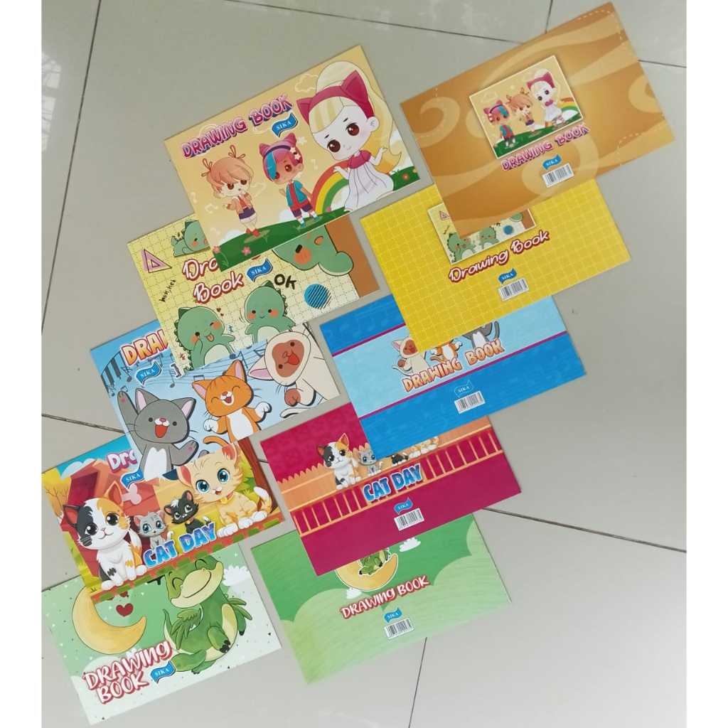 Jual Buku Gambar A4 SIKA 6 Lembar Murah / Drawing Book / Buku ...