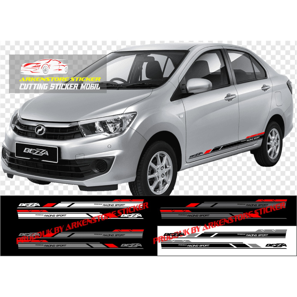 Jual sticker mobil perodua bezza cutting sticker mobil bezza | Shopee ...