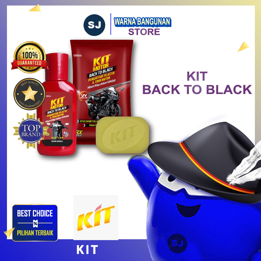 Jual KIT MOTOR BACK TO BLACK STARTER PACK | Shopee Indonesia