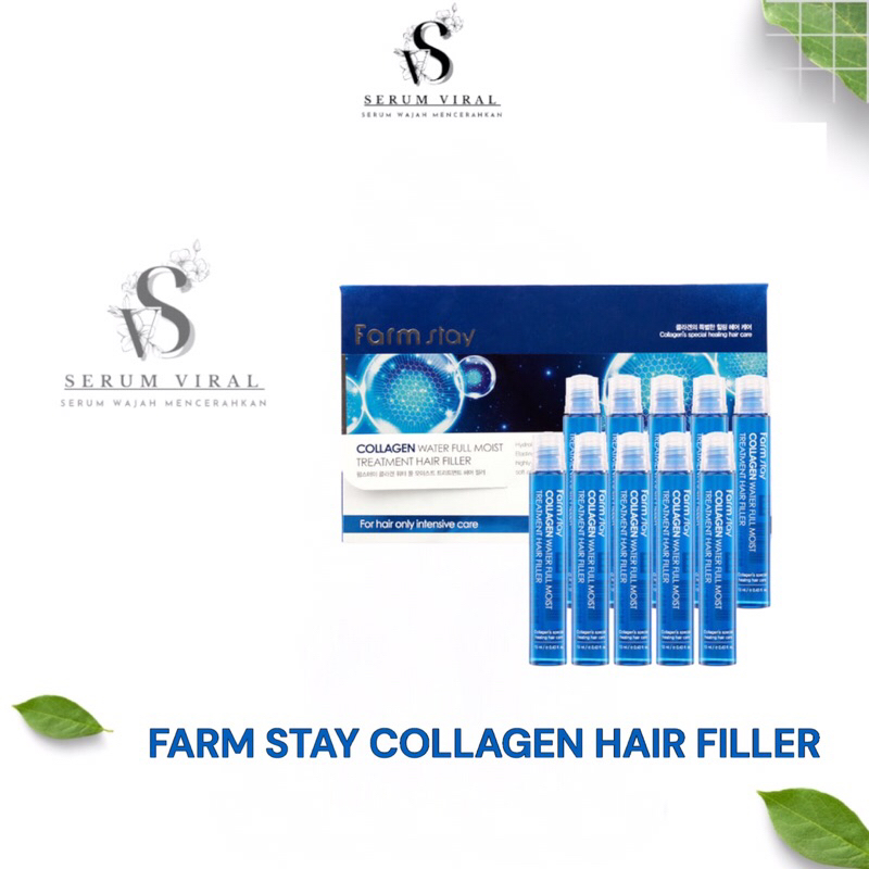 Jual Treatment Rambut dengan FARM STAY Collagen Water Full Moist ...