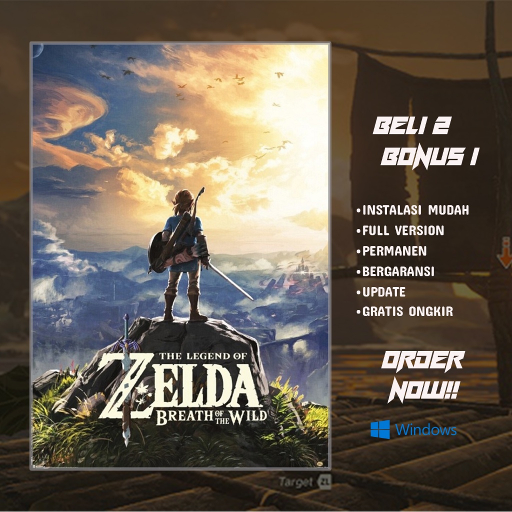 Jual The Legend of Zelda Breath of the Wild | GAME PC - LAPTOP | Shopee Indonesia
