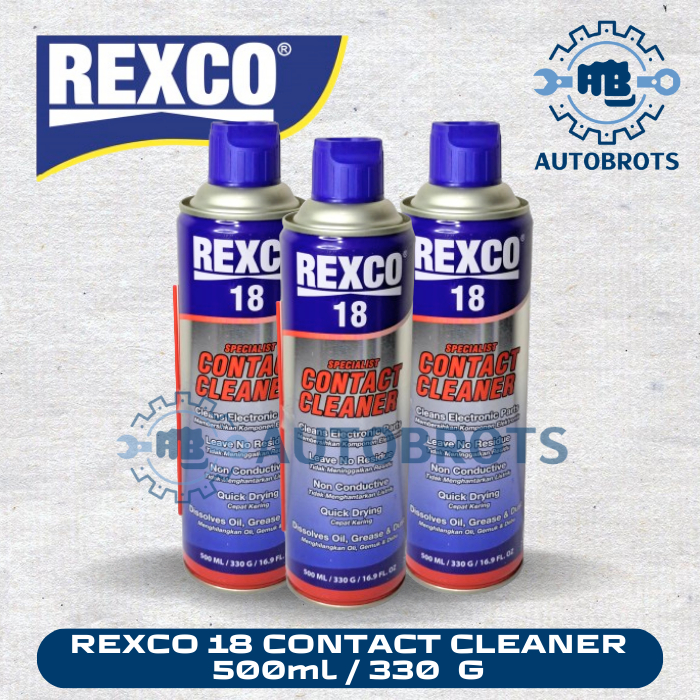 Jual REXCO 18 Contact Cleaner 500ml (300 G) / Pembersih Elektronik ...