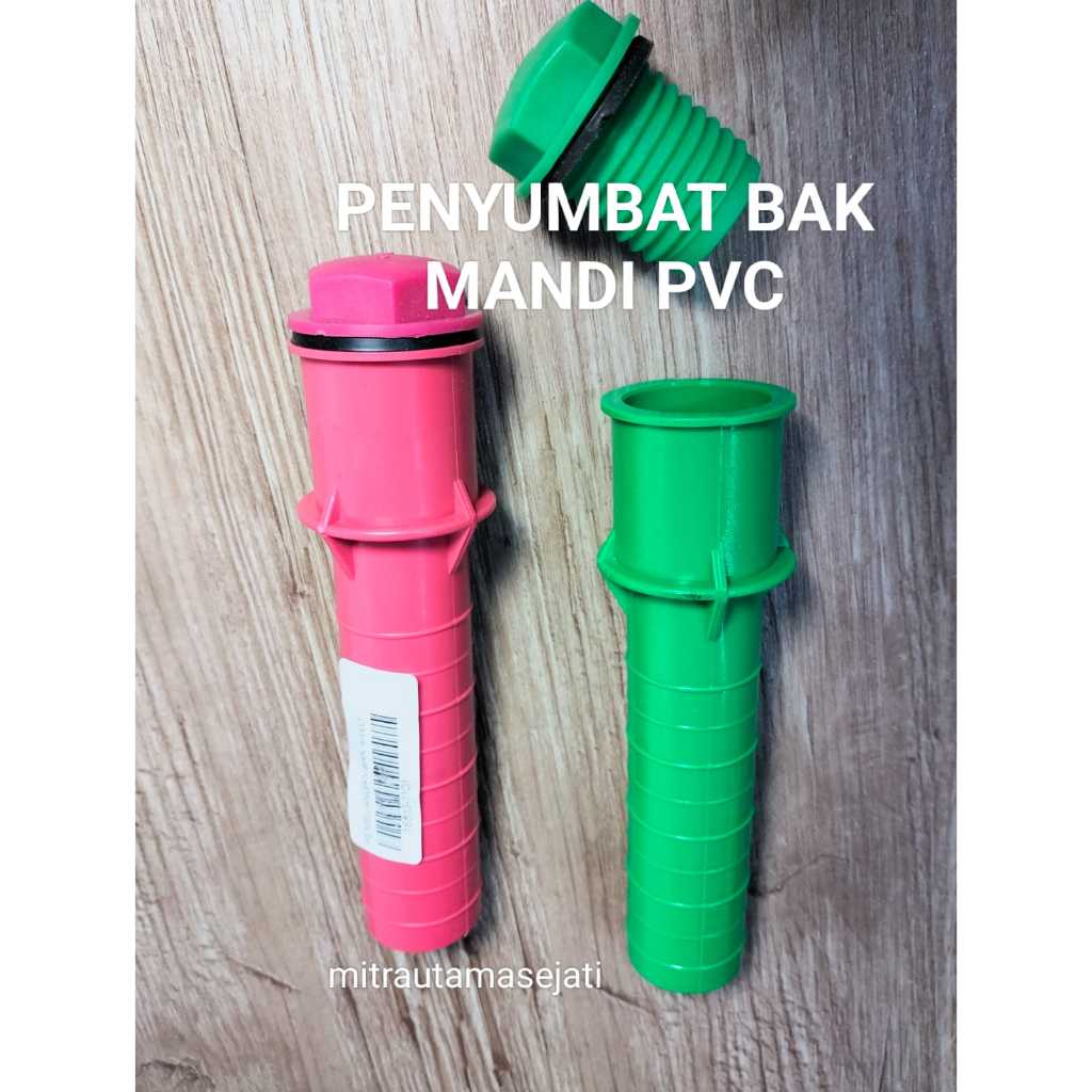 Jual Sumpel Bak Penutup Lubang Bak Mandi PVC Tutup Pembuangan Bak Kamar ...