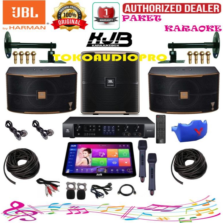 Jual Paket Karaoke JBL Pasion 10 Karaoke Set JBL Original KJB QU1N ...