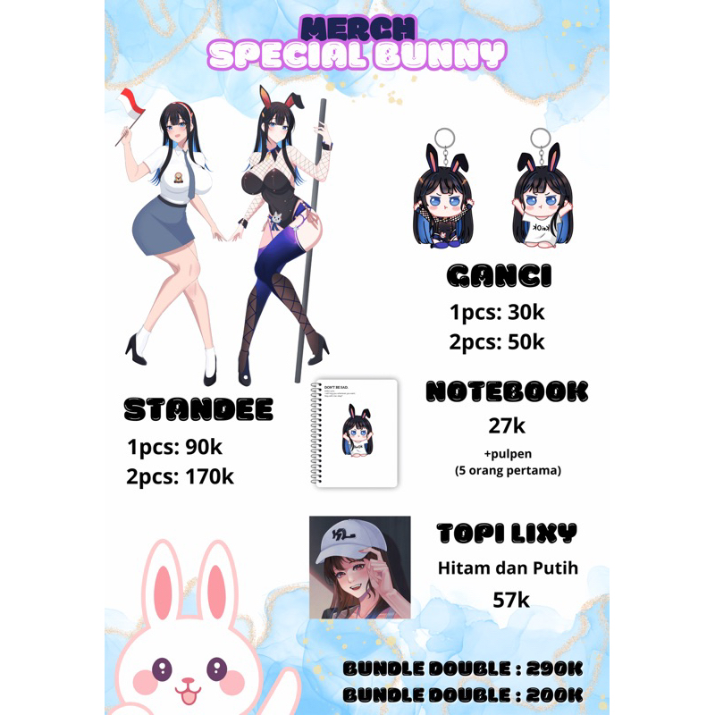 Jual MERCH SPECIAL BUNNY | Shopee Indonesia