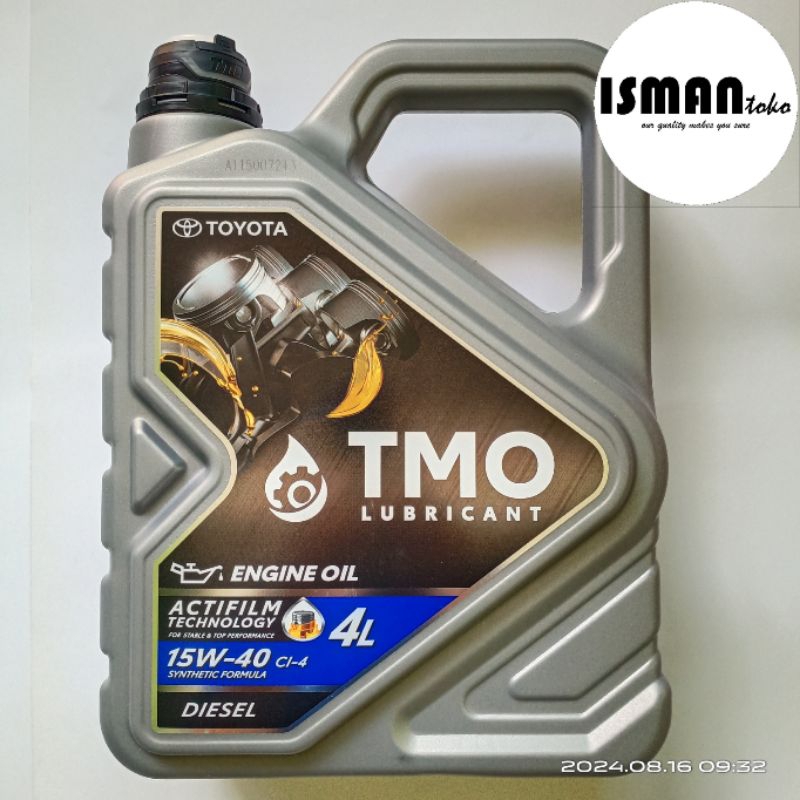 Jual Oli tmo engine oil / oli mesin 15w-40 4L diesel | Shopee Indonesia