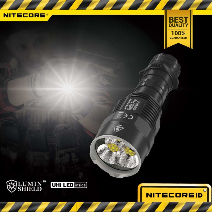Jual Senter LED NITECORE TM9K PRO Flashlight UHi 40 IP68 9900 Lumens ...
