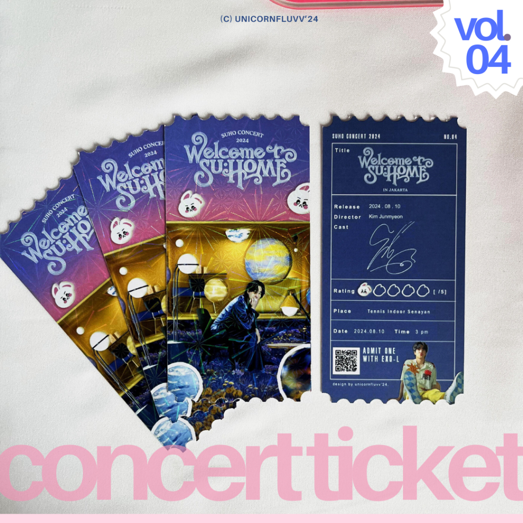 Jual EXO Vol. 4 SUHO Concert Ticket SU: HOME SUHOME | Shopee Indonesia