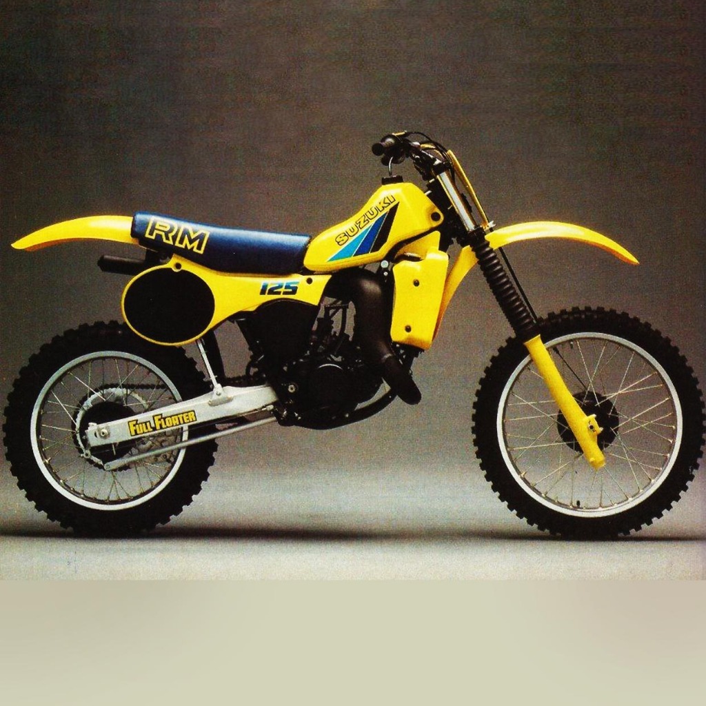 Jual Stiker Decal Suzuki RM125 RM 125 1983 Hatesix | Shopee Indonesia