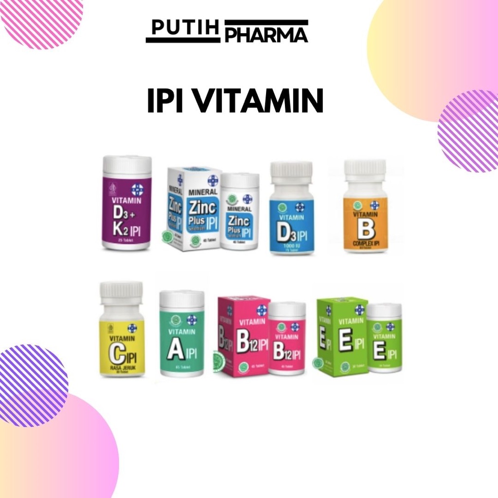 Jual IPI | Vitamin IPI Paket Lengkap | Menjaga Kesehatan / Daya Tahan ...