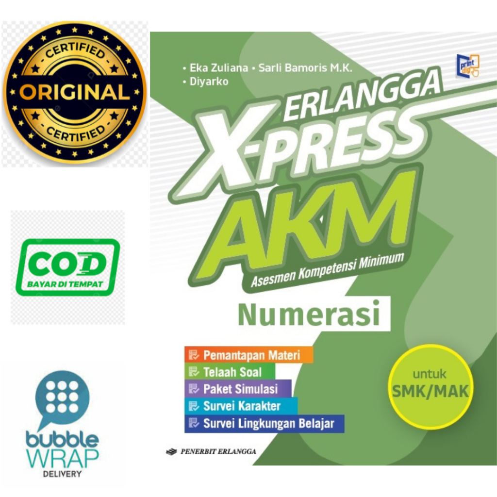 Jual ERLANGGA X-PRESS AKM SMK/MAK NUMERASI | Shopee Indonesia