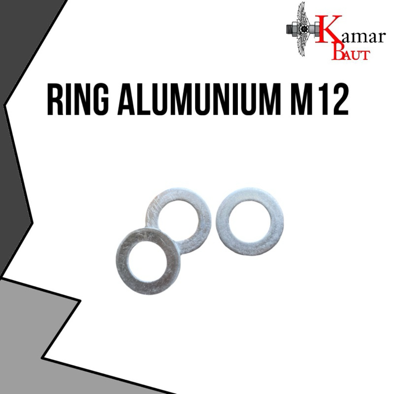 Jual RING TAP OLI MESIN MATIC M12 BAUT 17 ALUMUNIUM | Shopee Indonesia