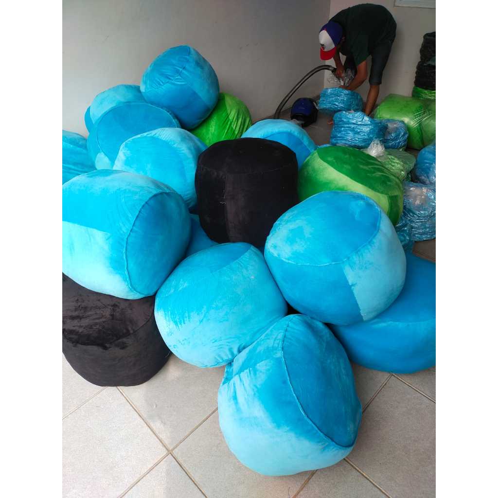 Jual Bantal Bulat Mini Sleeper Bean Bag / Kamar Tidur / Aksesoris Ruang ...