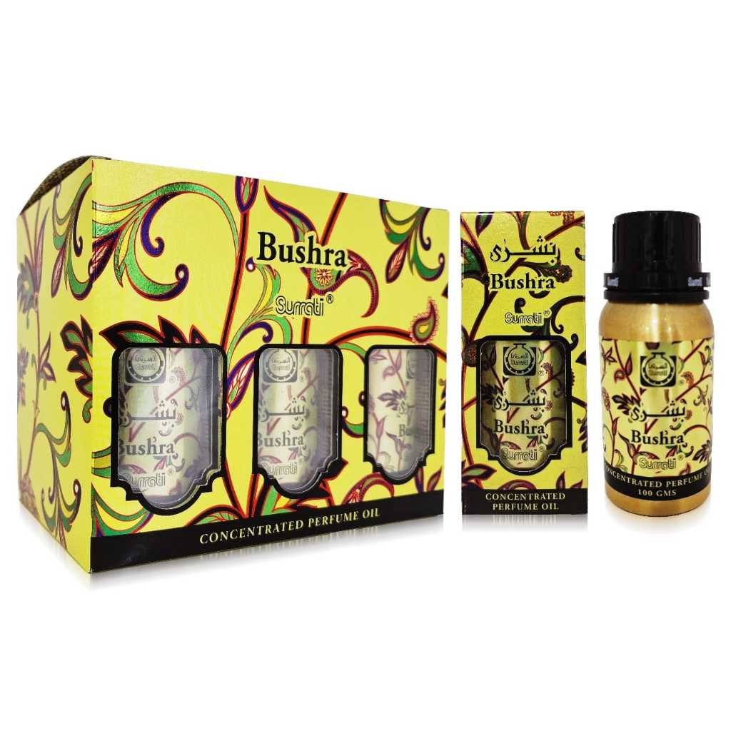 Jual NEW! concentrated perfume oil BUSHRA 100gr original saudi arabia ...