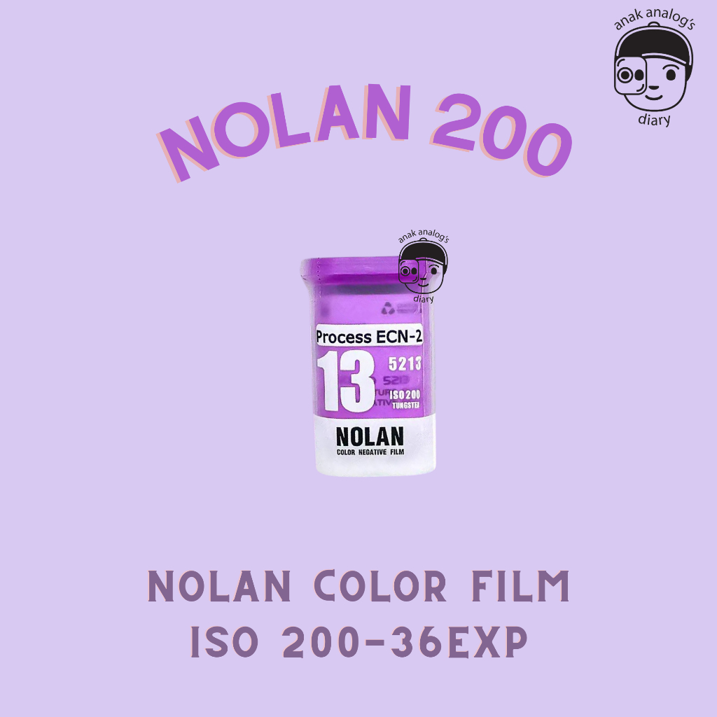 Jual Nolan 200 Roll Film 35mm ISO 200 Color Film 36exp | Shopee Indonesia