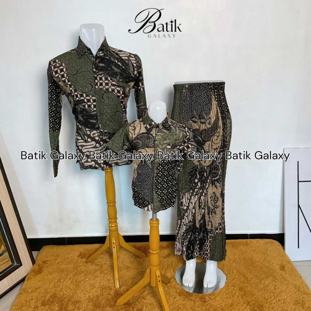 Jual Batik galaxy - batik - baju batik - kemeja batik - set kemeja ...