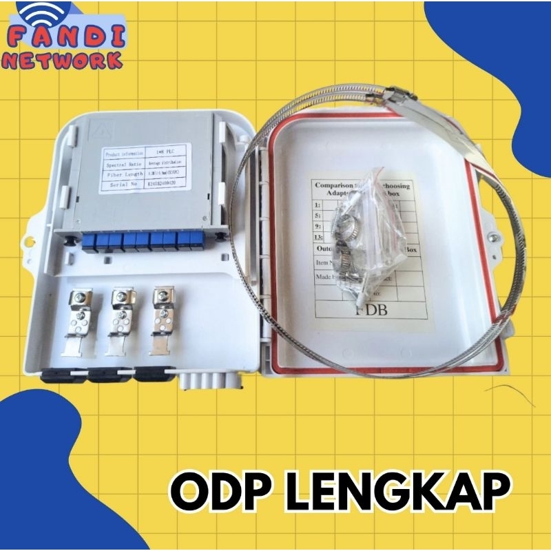 Jual ODP 8 CORE LENGKAP BOX ODP KOSONGAN | Shopee Indonesia