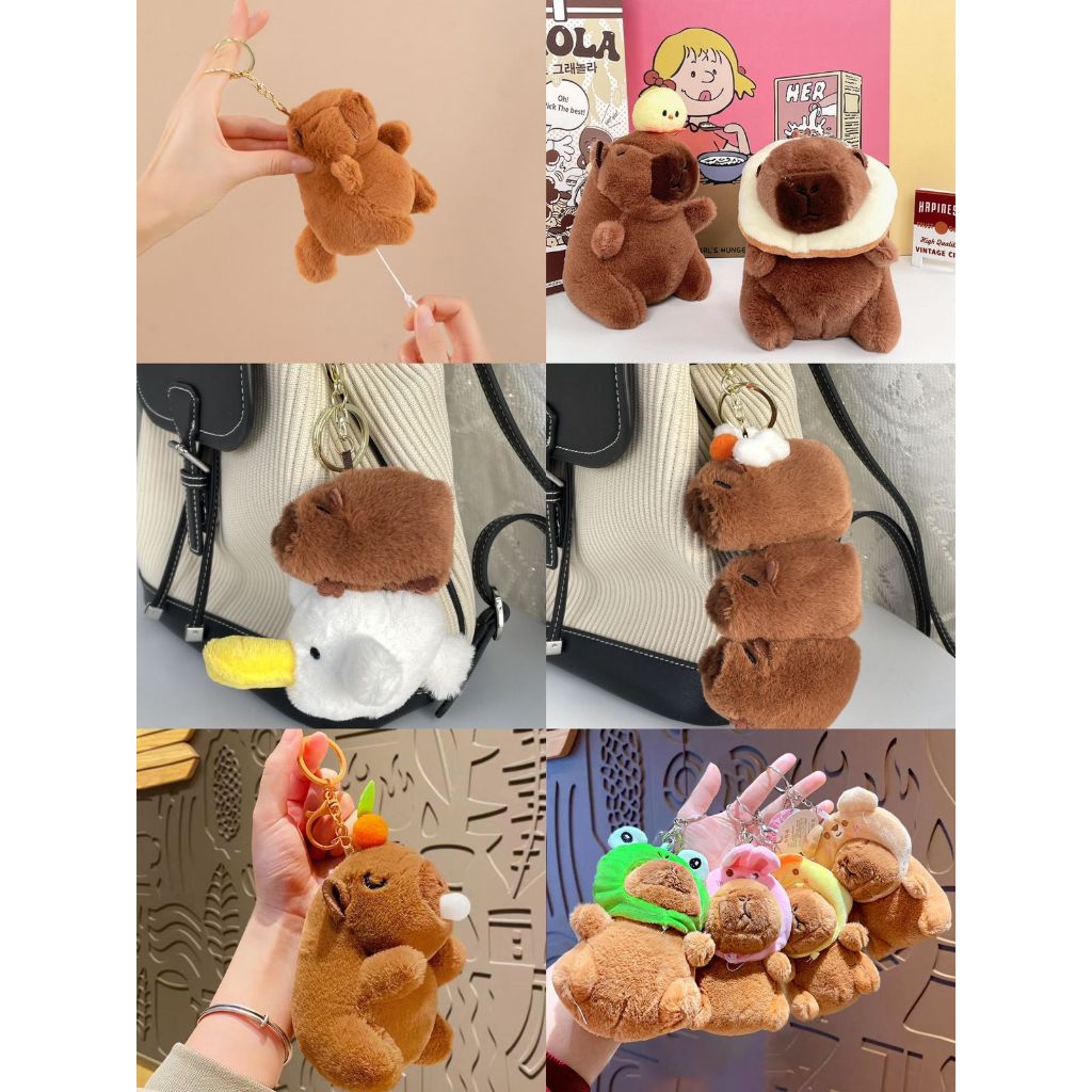 Jual capybara tumpuk gantungan kunci | Shopee Indonesia