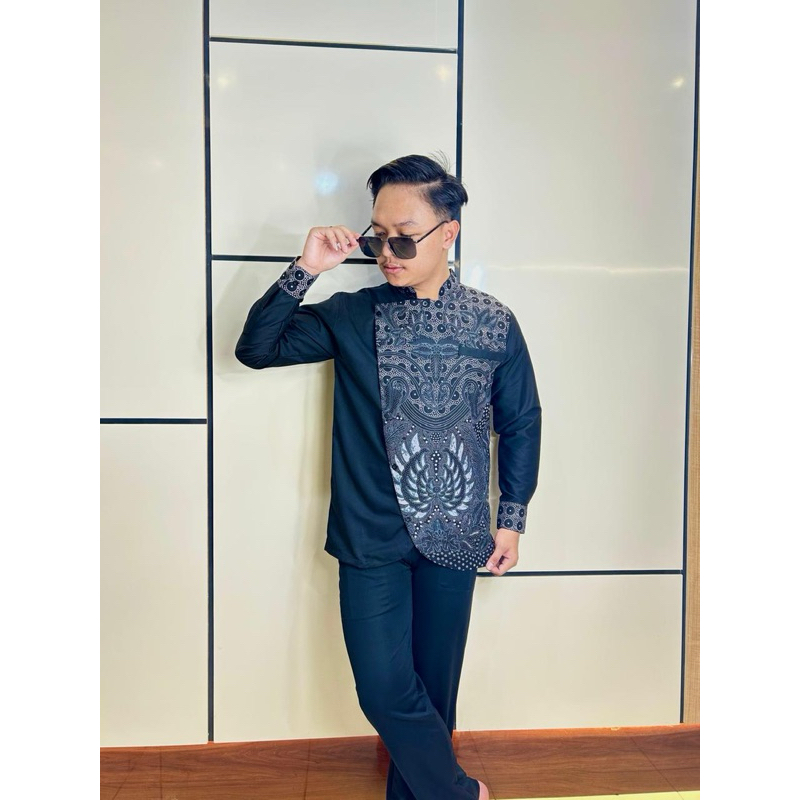 Jual beskap batik moderen kecombrang katun halus dan tebal | Shopee ...