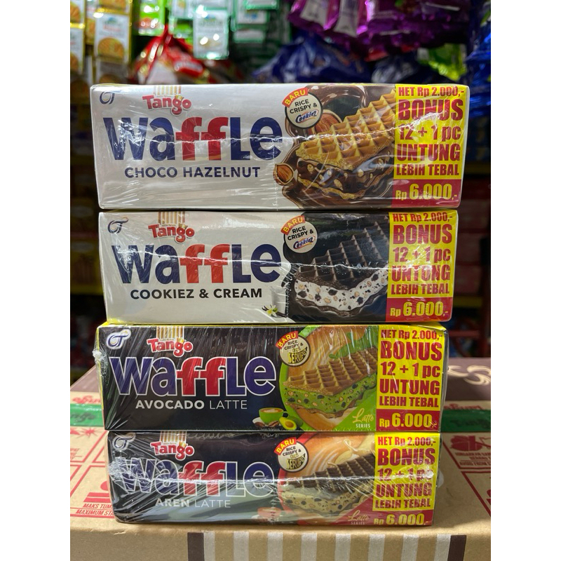 Jual TANGO WAFFLE 2000 BOX ( 12 + 1 ) | Shopee Indonesia