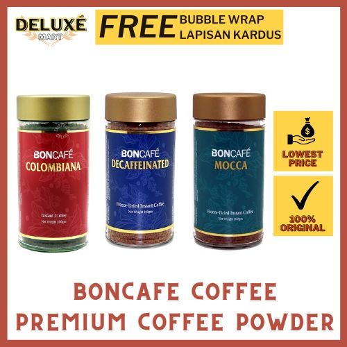 Jual BONCAFE Coffee - Bubuk Kopi Premium Arabica Robusta Mix Tanpa Ampas Best Seller Favorit ...