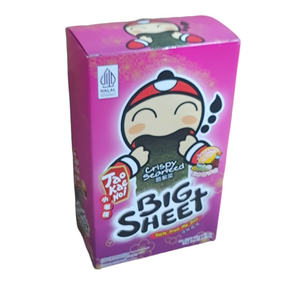 Jual Rumput Laut Seaweed Nori Snack Tao Kae Noi Big Sheet Japanese ...