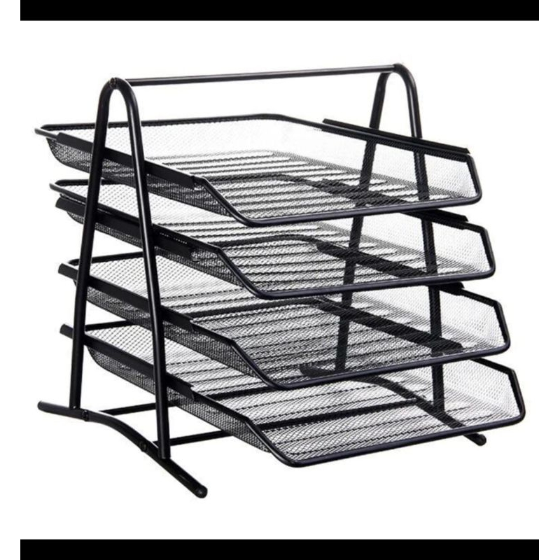 Jual BH11 Rak Dokumen Besi Rak Buku 4 Susun 4 Tier | Shopee Indonesia