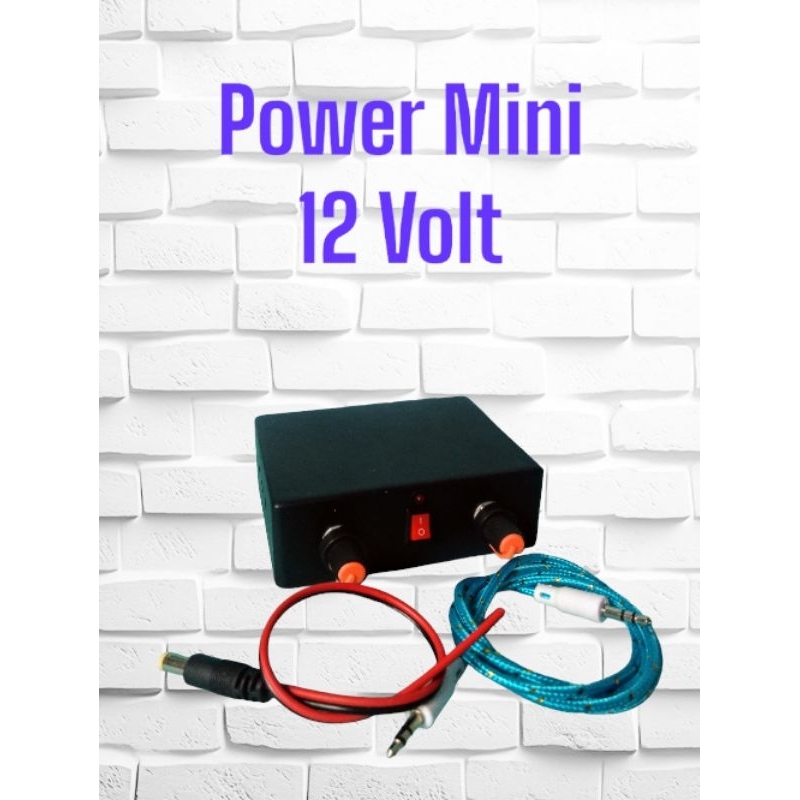 Jual Power Mini 12 Volt (bisa menggunakan aki) | Shopee Indonesia