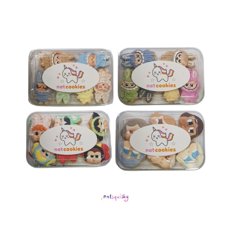 Jual natcookies - cookies karakter mainan popmart ( NON COD) | Shopee ...