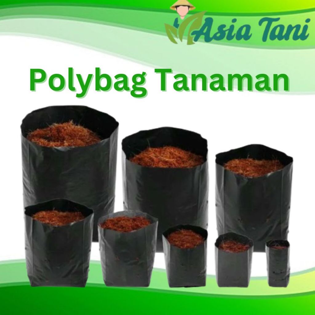 Jual Polybag Tanaman Tebal ukuran 30 x 30 untuk Semua Jenis Tanaman ...