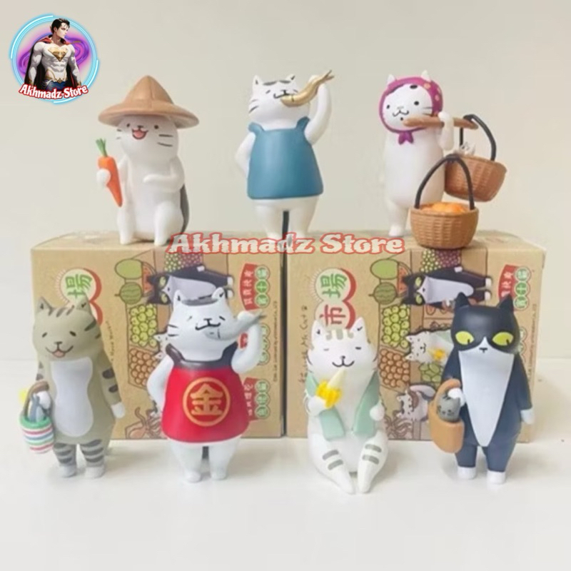 Jual Figure Kucing Ms Cat Meow Meow Market Bisa Request Buat Gantungan ...