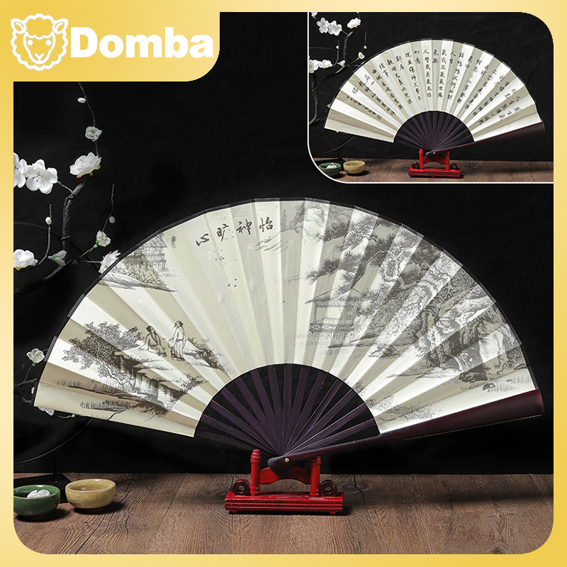 Jual Kipas Lipat Sutra China Kipas Lipat Gaya China Kuno Kipas Tangan ...