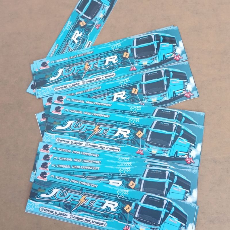 Jual Stiker Bus Tunggal Jaya Jupiter Reborn Shopee Indonesia